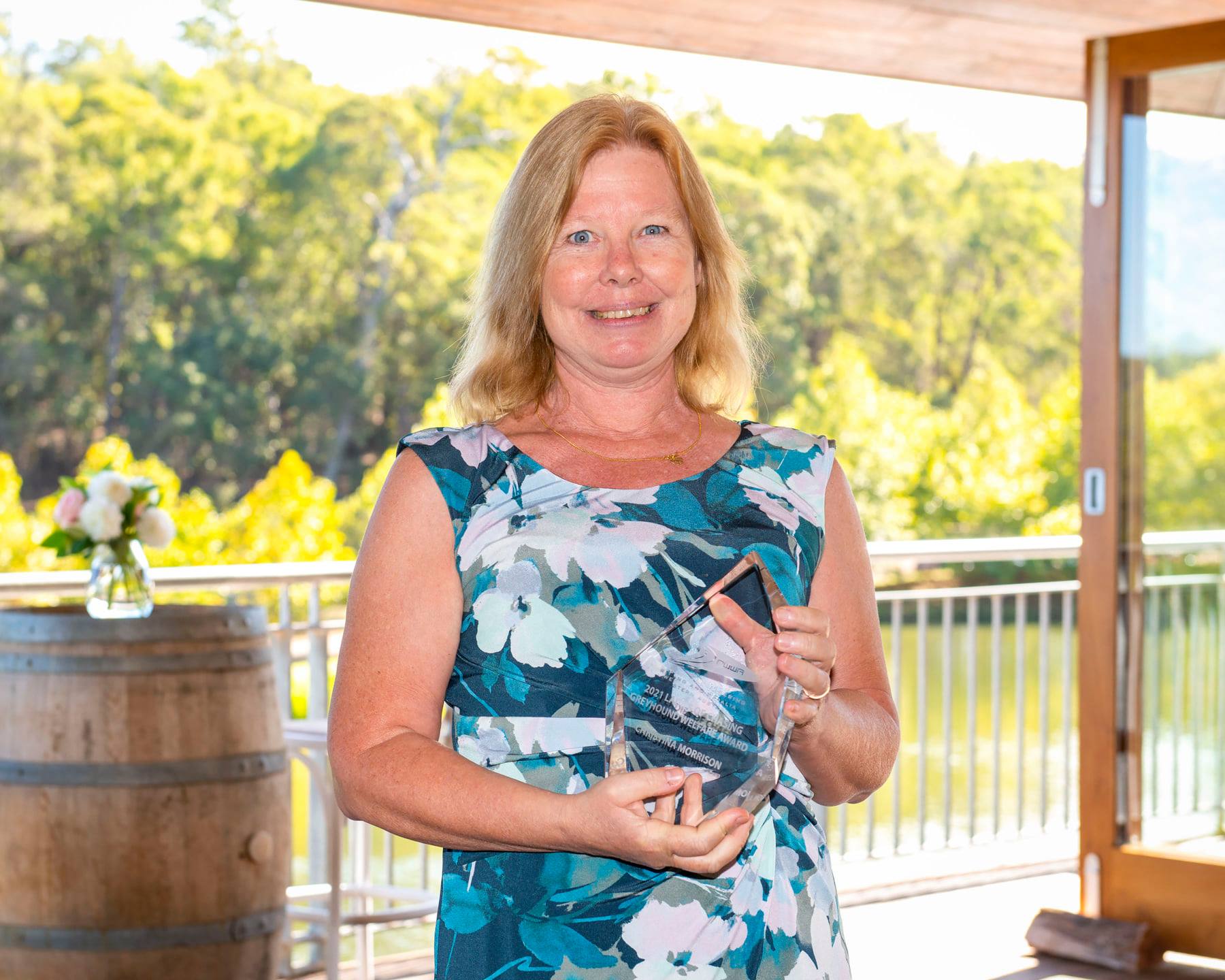 Women leaders of greyhound racing in the chase for awards