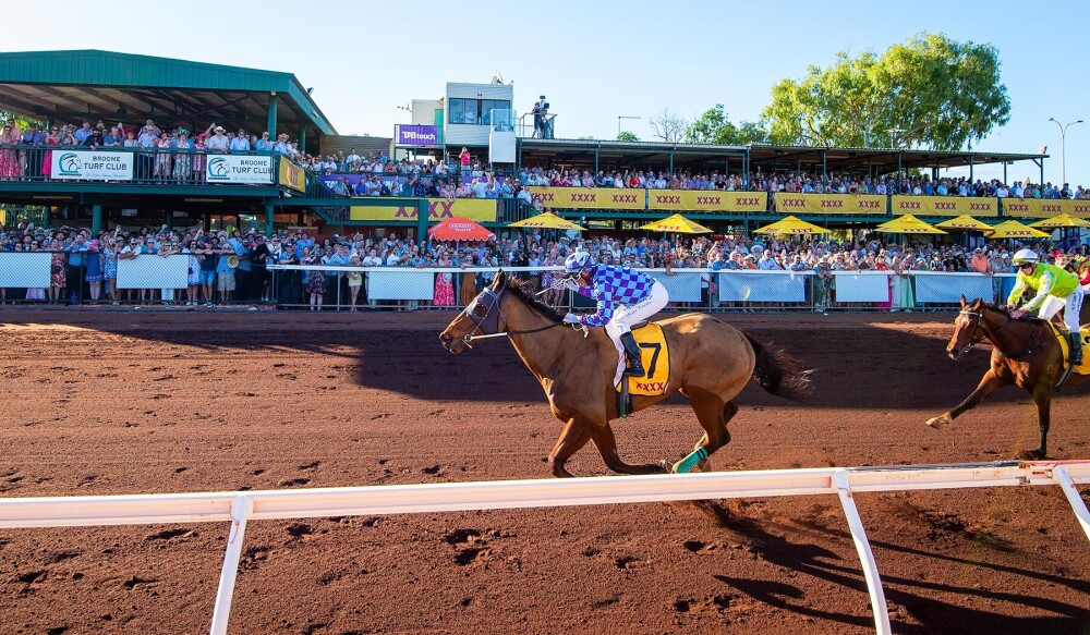 Racing in Broome attracts thousands of racegoers for a massive week